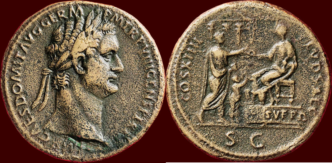 Domitian, Brother of Titus – MA-Shops Blog – Coins and more